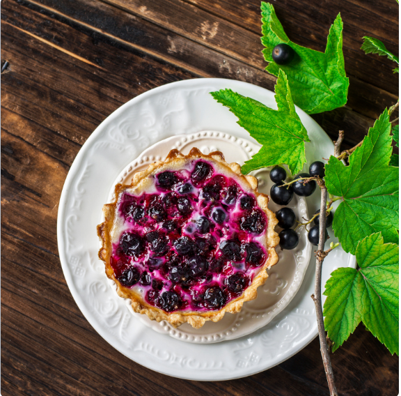 Black Currant Vanilla Tart — CurrantC™